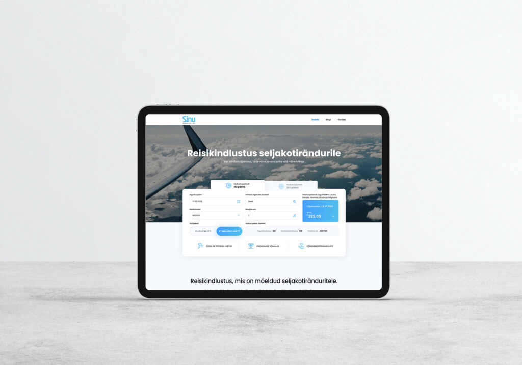 Sinu Kindlustus - Codenot Studio